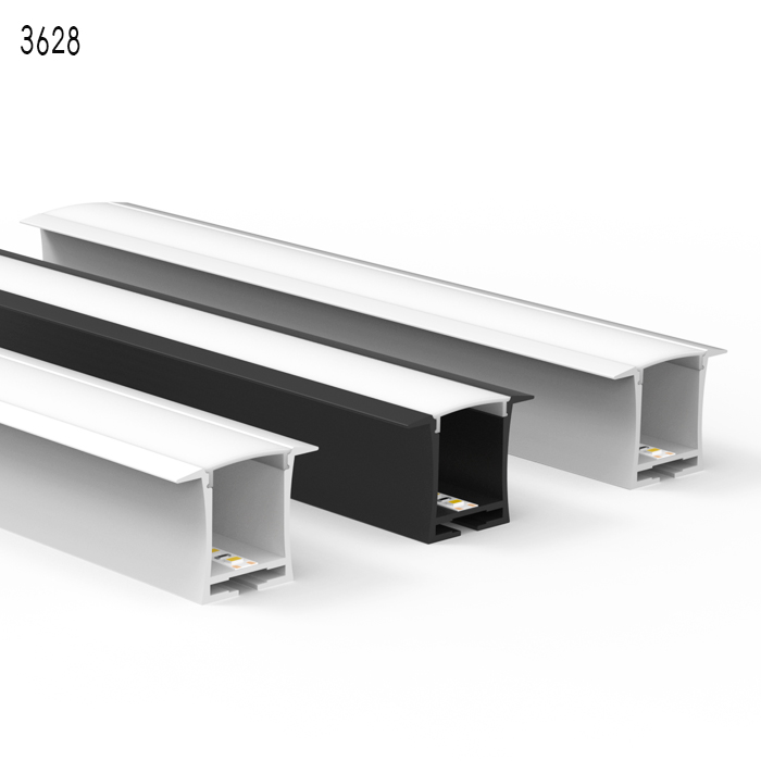 black Architecture Led Profile LED Strips Light - Buy black ...