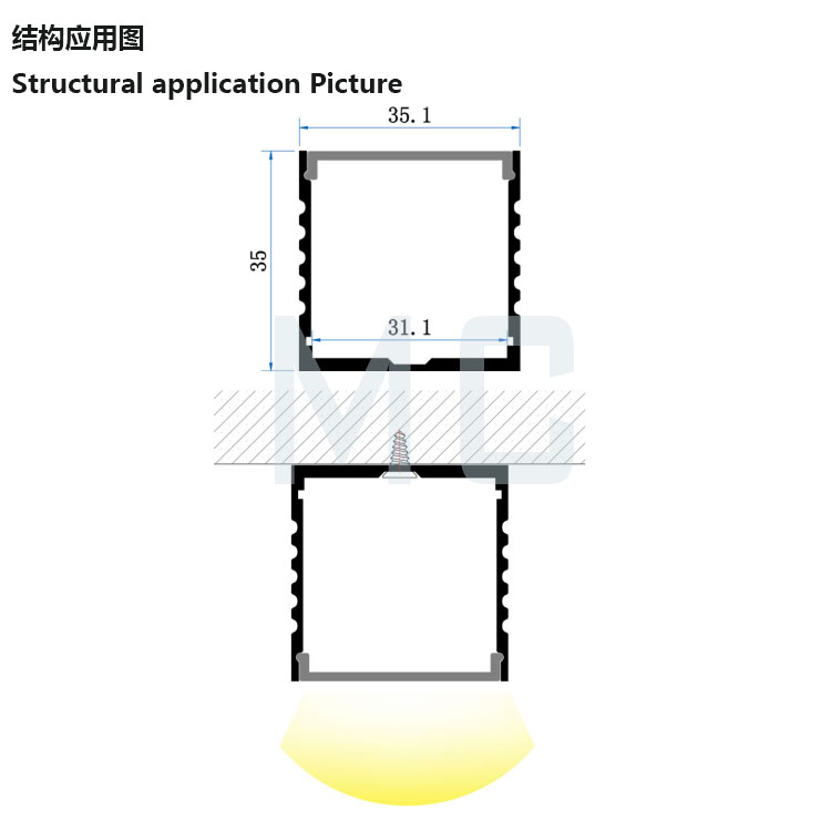 aluminum Architecture Led Profile Factory - Buy aluminum Architecture ...